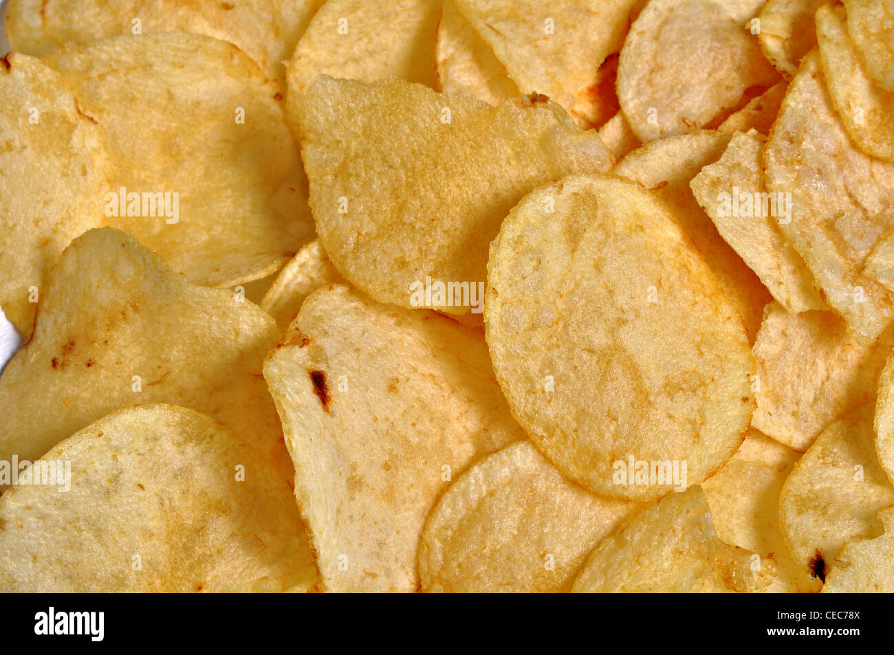 A closeup view of potato's on a plain background Stock Photo - Alamy