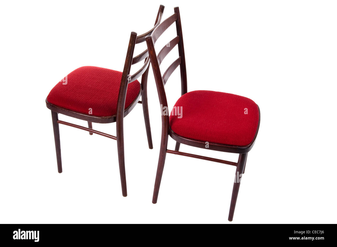 object on white - chair isolated on white background Stock Photo - Alamy