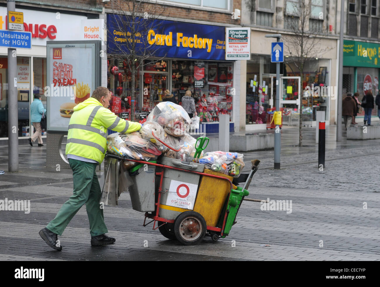 Council street cleaner hi-res stock photography and images - Alamy