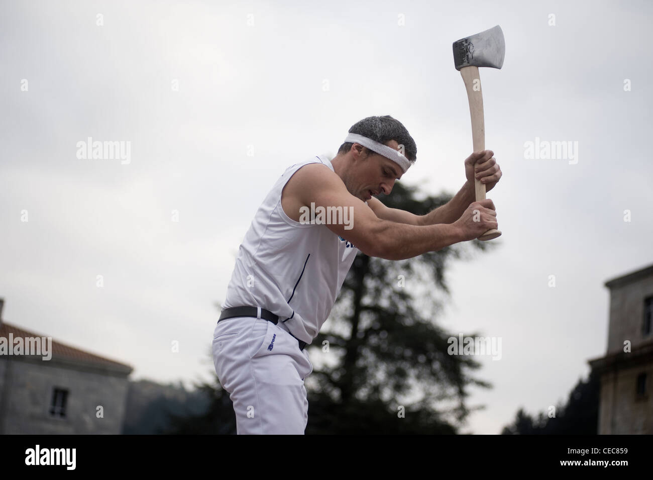 Wood chopping basque hi-res stock photography and images - Alamy