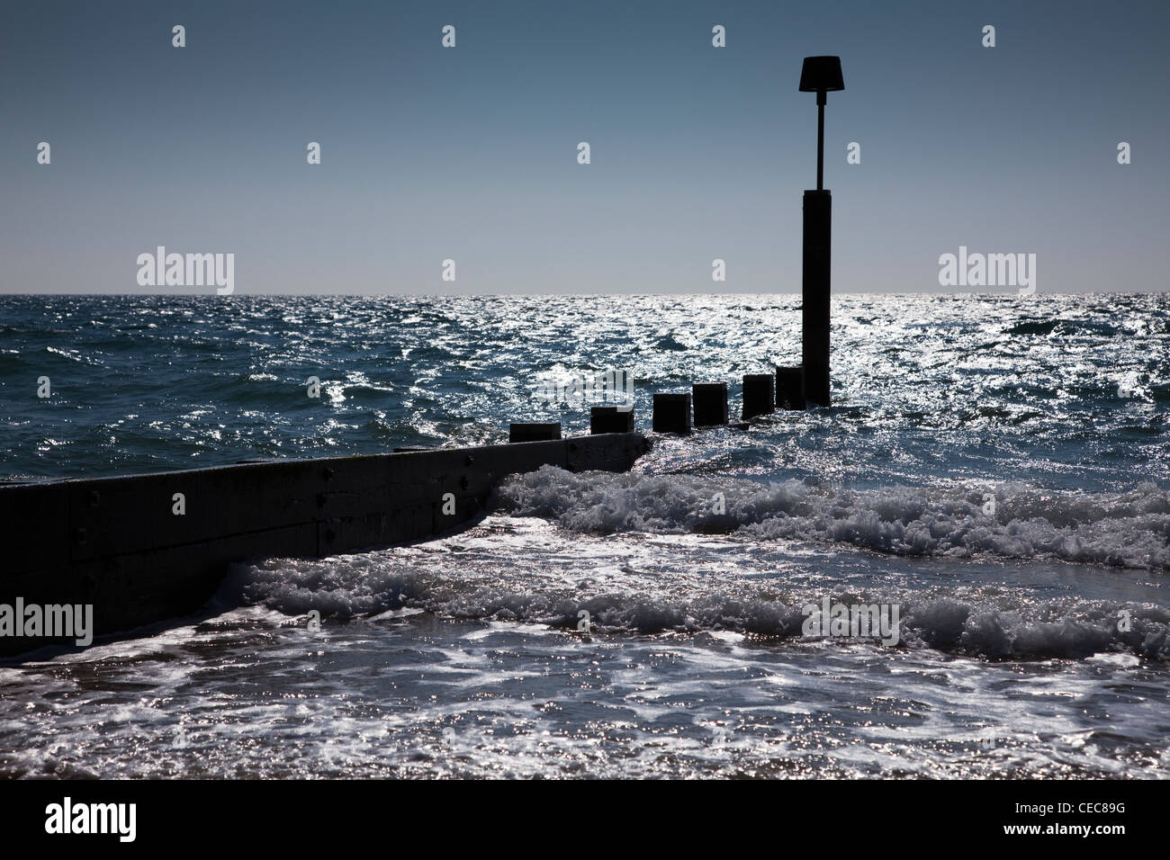 Groin and beach erosion hi-res stock photography and images - Alamy