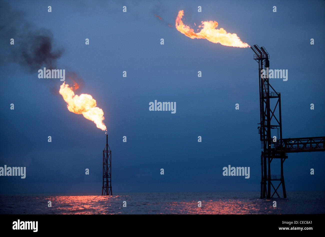Flaring Platform High Resolution Stock Photography and Images - Alamy