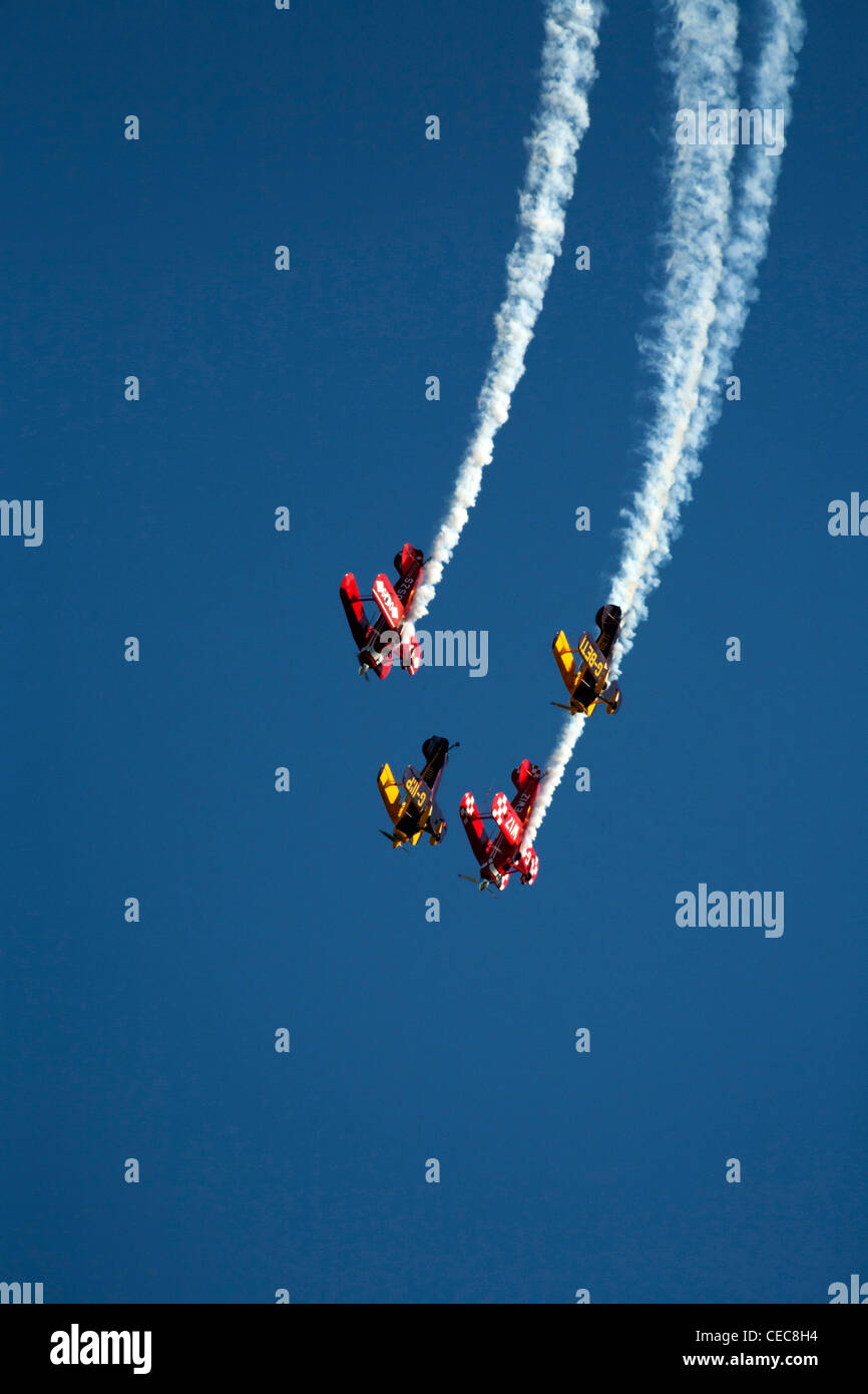 Air display at Duxford Airfield Stock Photo - Alamy