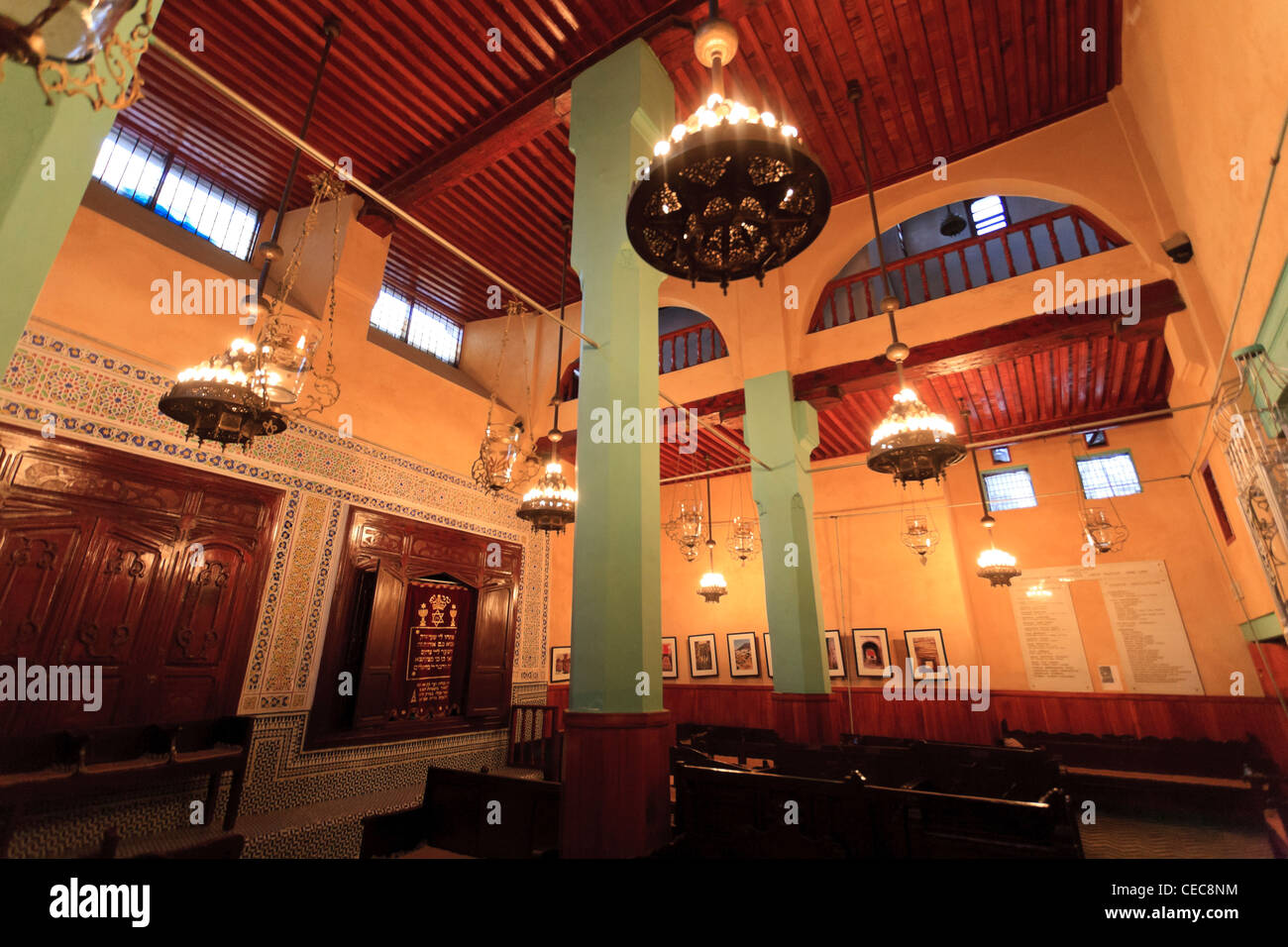 Morocco, Fes, Medina (Old Town), Synagogue Stock Photo - Alamy