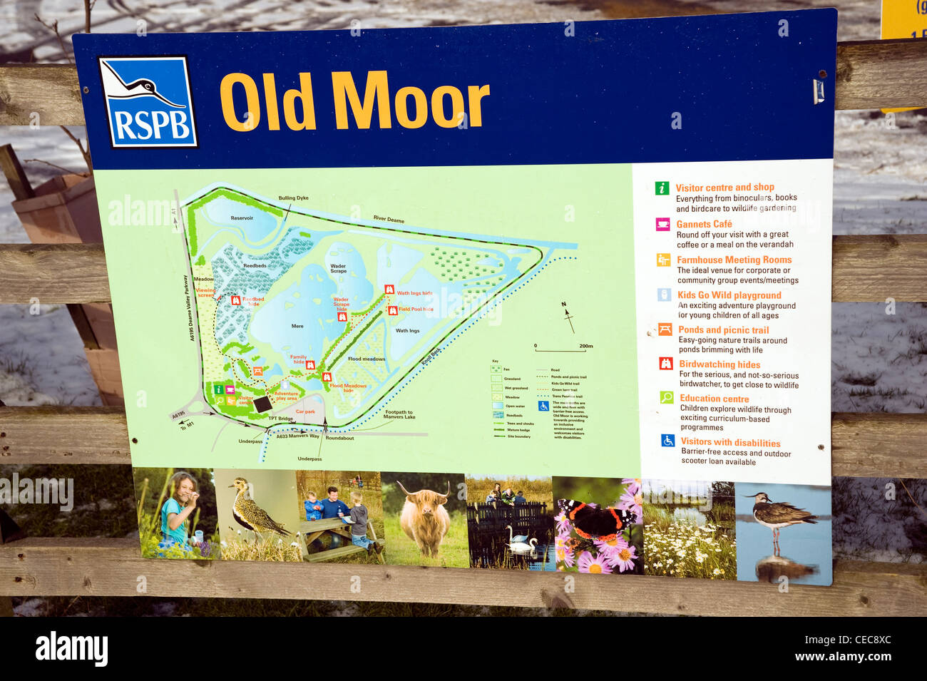 RSPB, Old Moor Nature reserve, Dearne Valley, Rotherham. February 2012 ...
