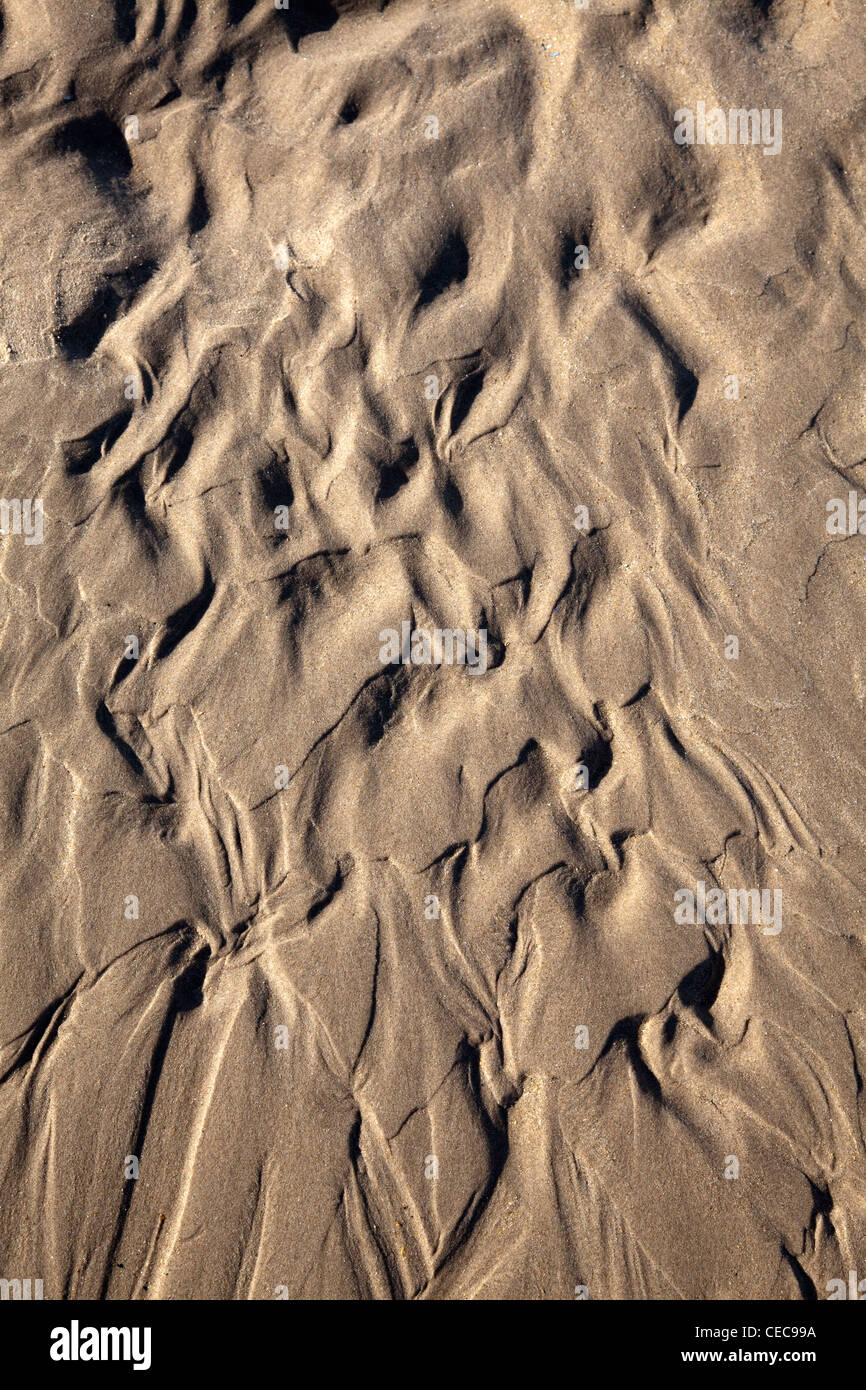 Patterns in the sand Stock Photo - Alamy