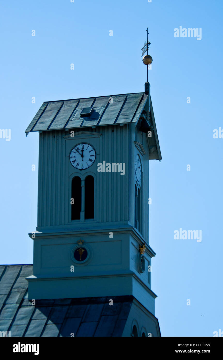 Reykjavik iceland clock tower hi-res stock photography and images - Alamy