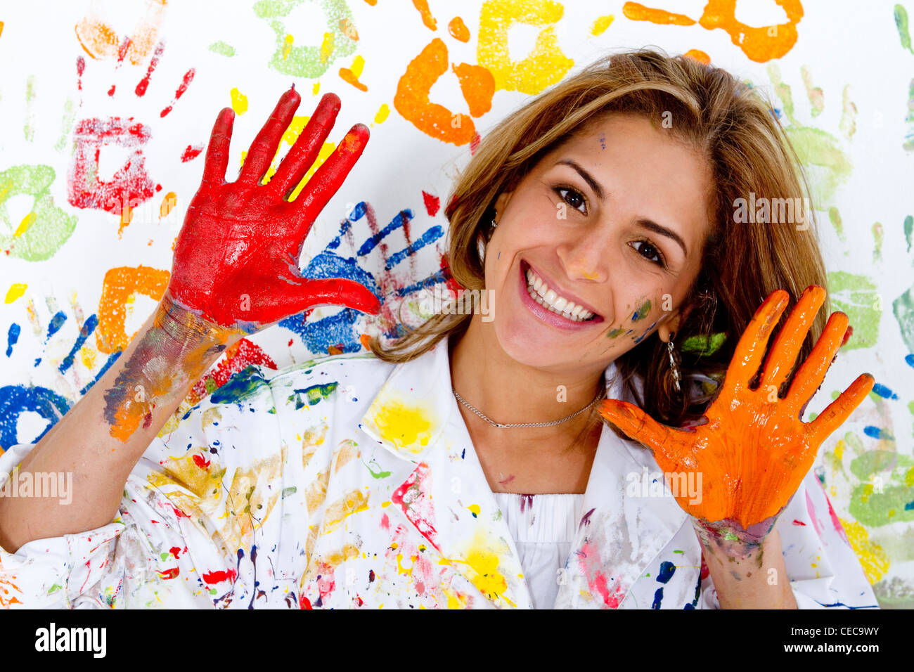 Messy painting hi-res stock photography and images - Alamy