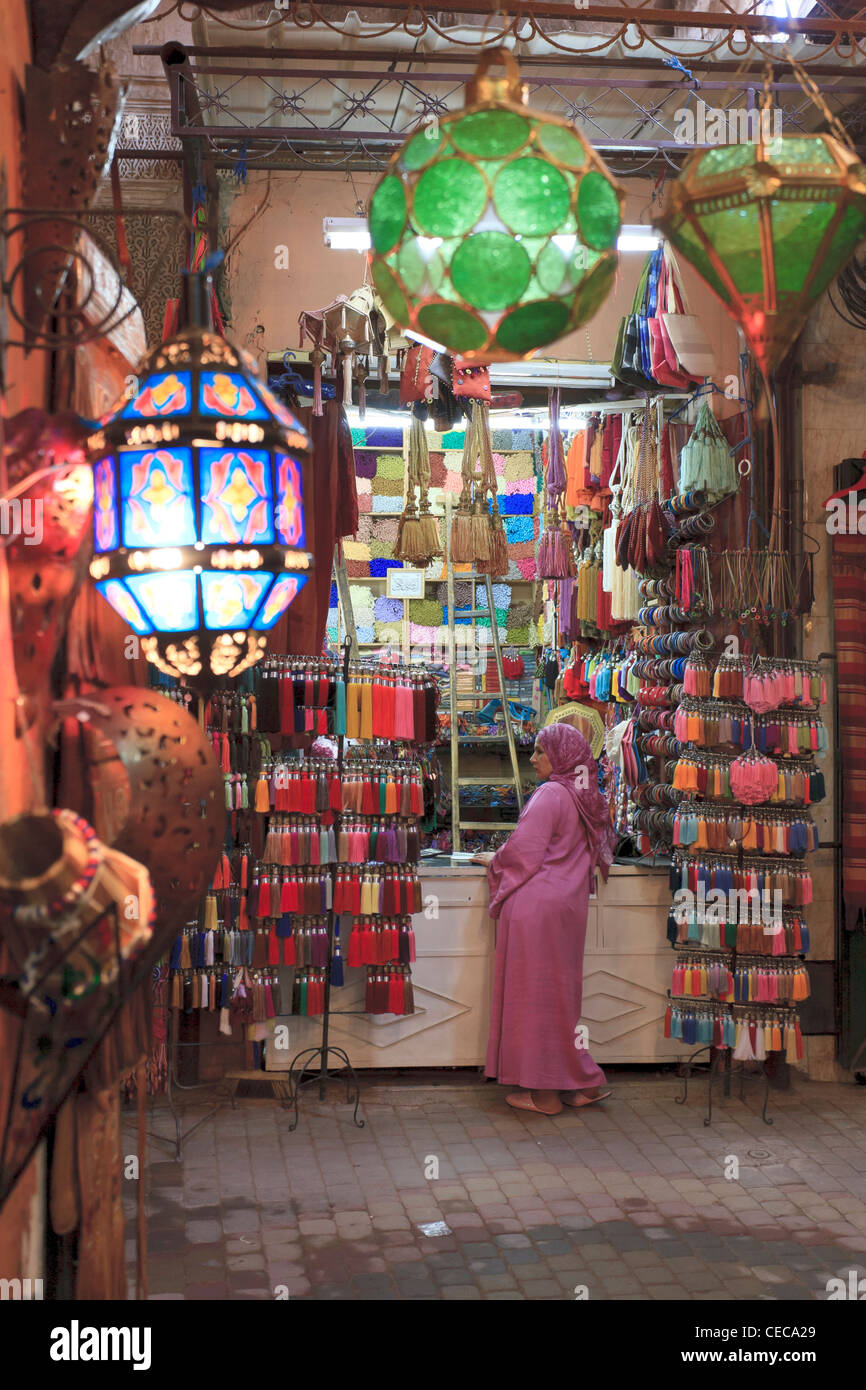 Morocco, Marrakech, Medina (Old Town Stock Photo - Alamy