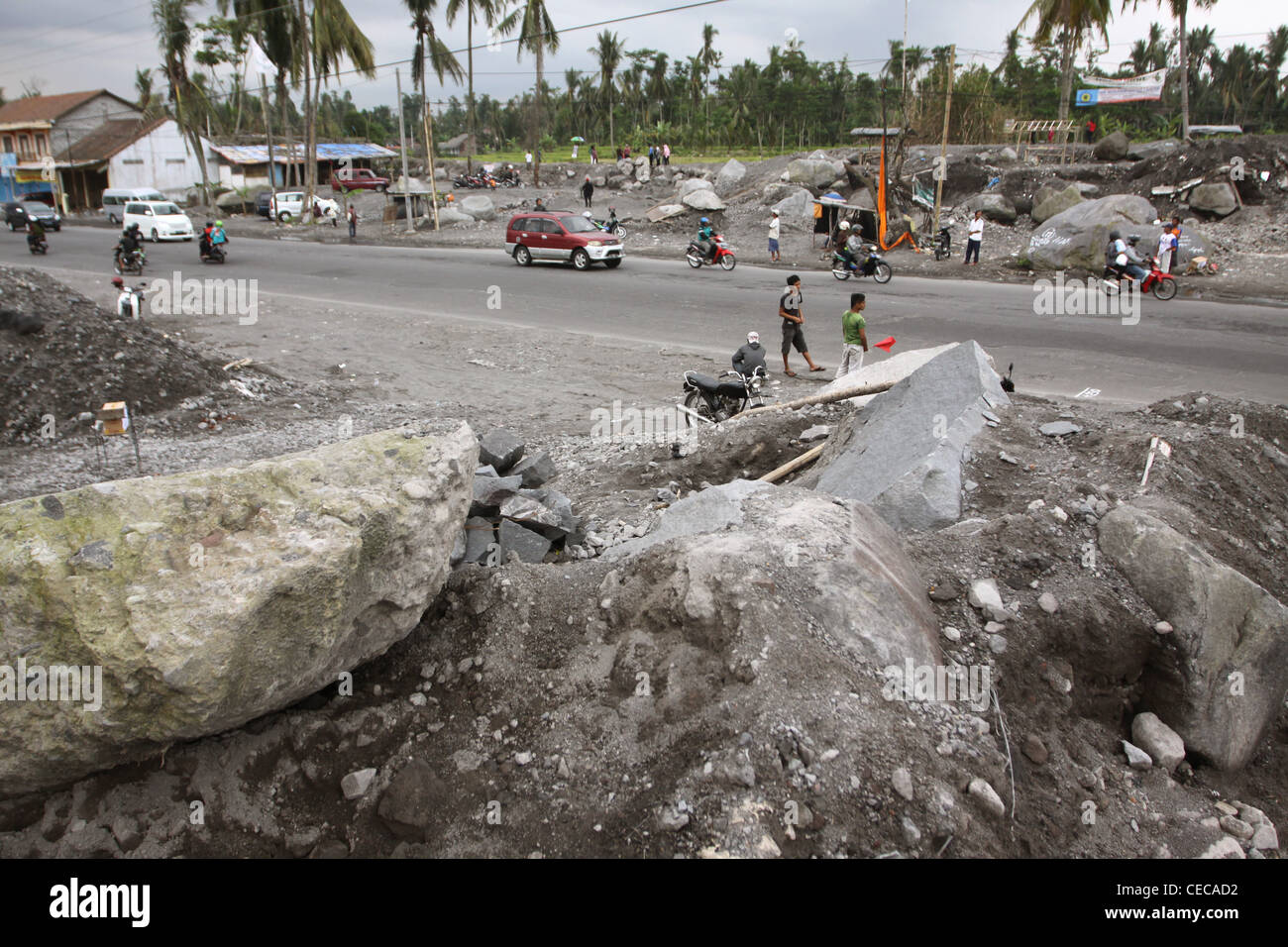 Lahar mudflow hi-res stock photography and images - Alamy