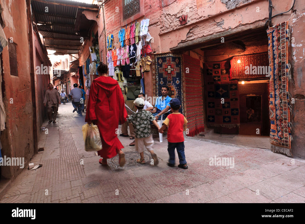 Morocco, Marrakech, Medina (Old Town Stock Photo - Alamy