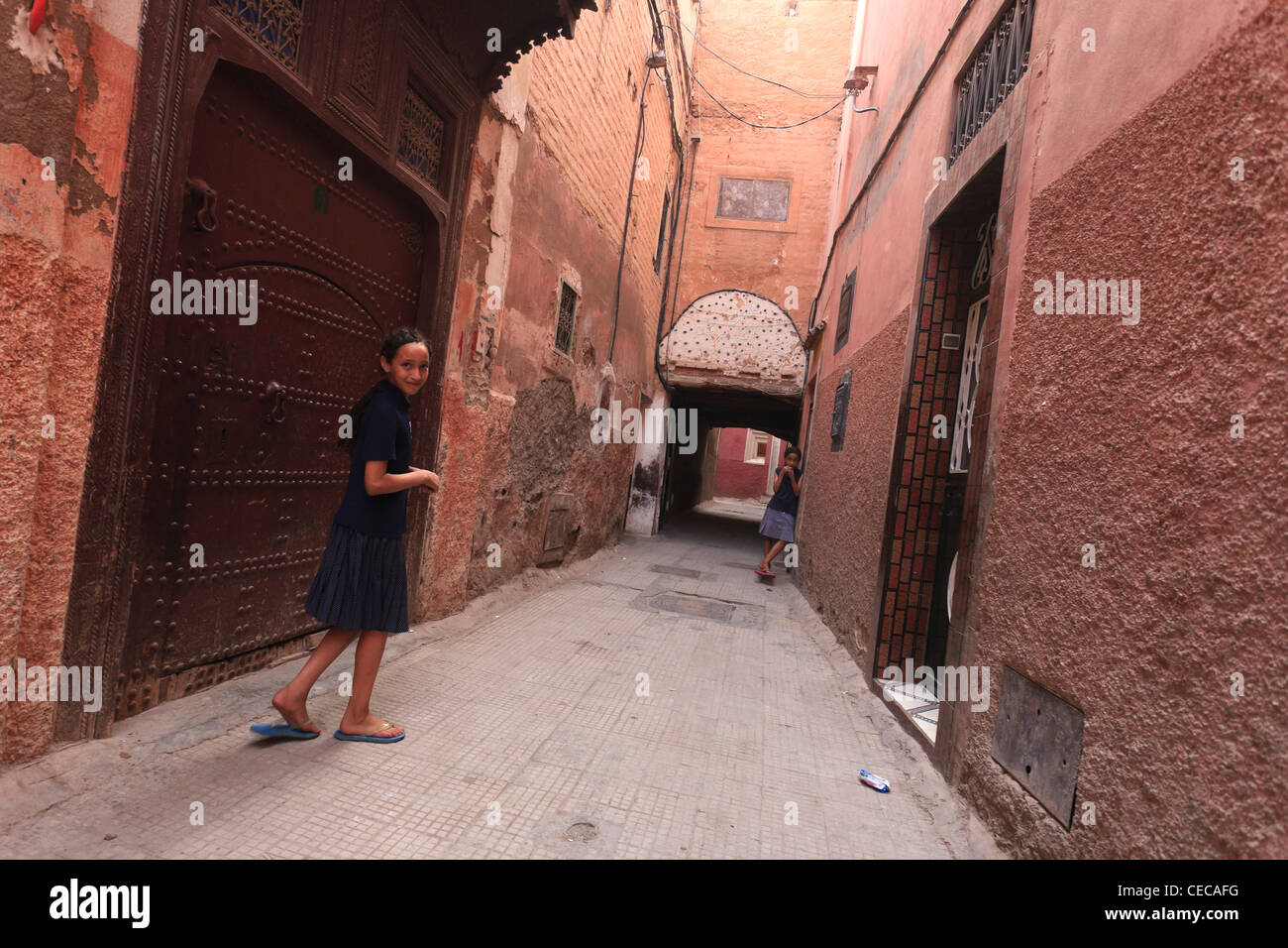 Morocco, Marrakech, Medina (Old Town Stock Photo - Alamy