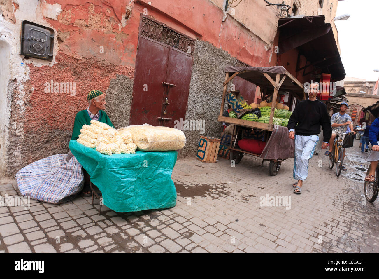 Morocco, Marrakech, Medina (Old Town Stock Photo - Alamy