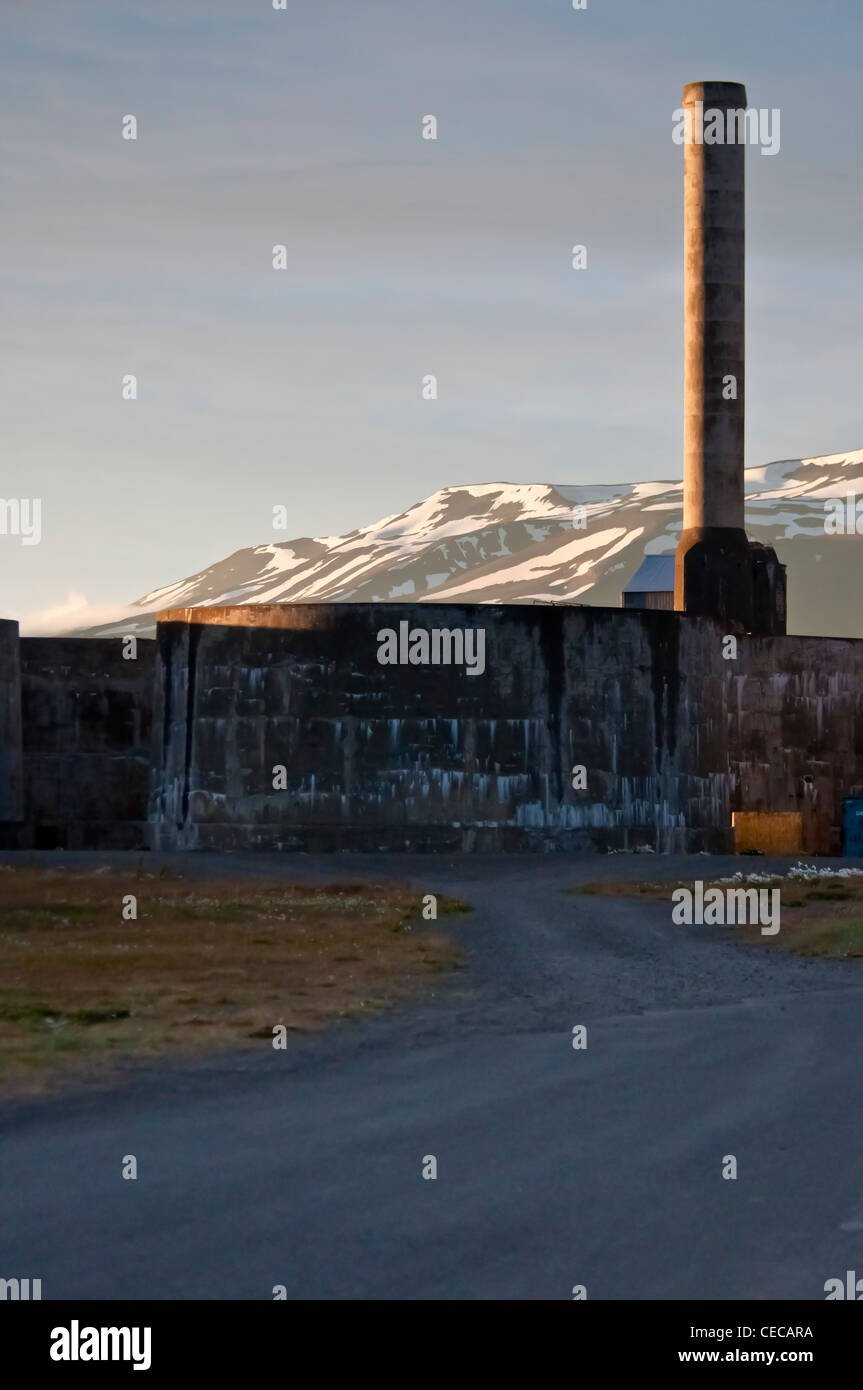 Hjalteyri. Akureyri, North Iceland Stock Photo - Alamy