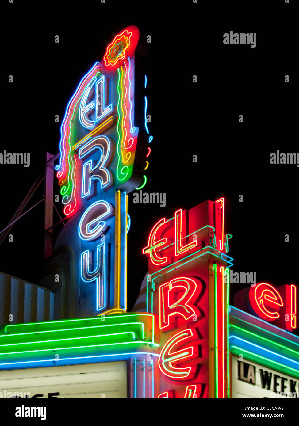 El rey theater el rey theatre hi-res stock photography and images - Alamy