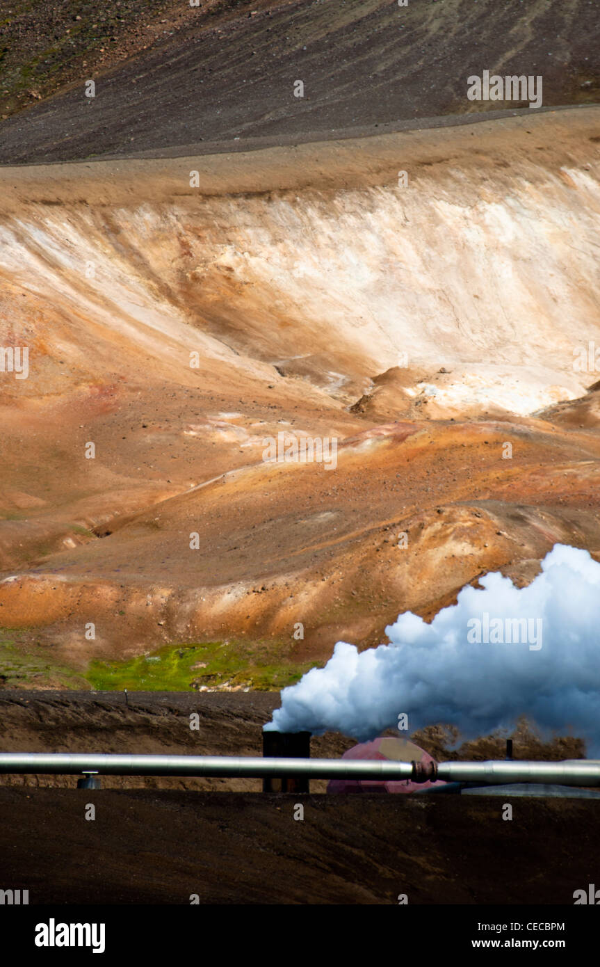 Krafla geothermal area hi-res stock photography and images - Alamy
