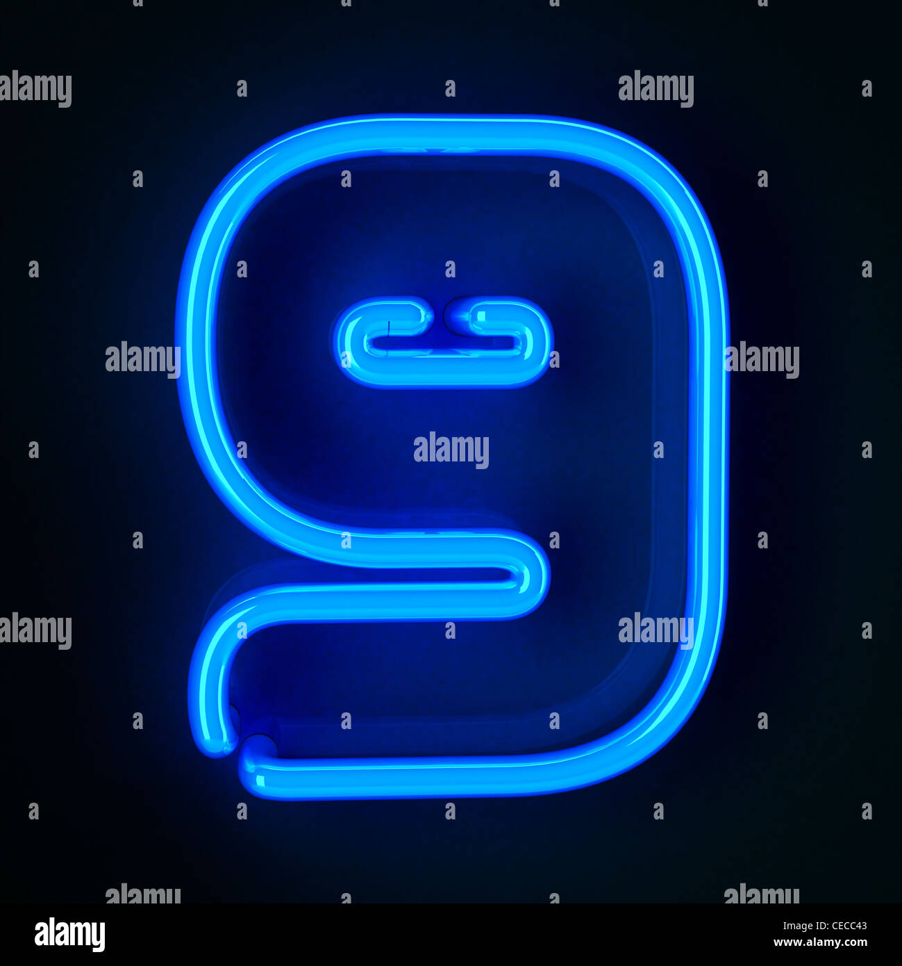 Number nine blue hi-res stock photography and images - Alamy