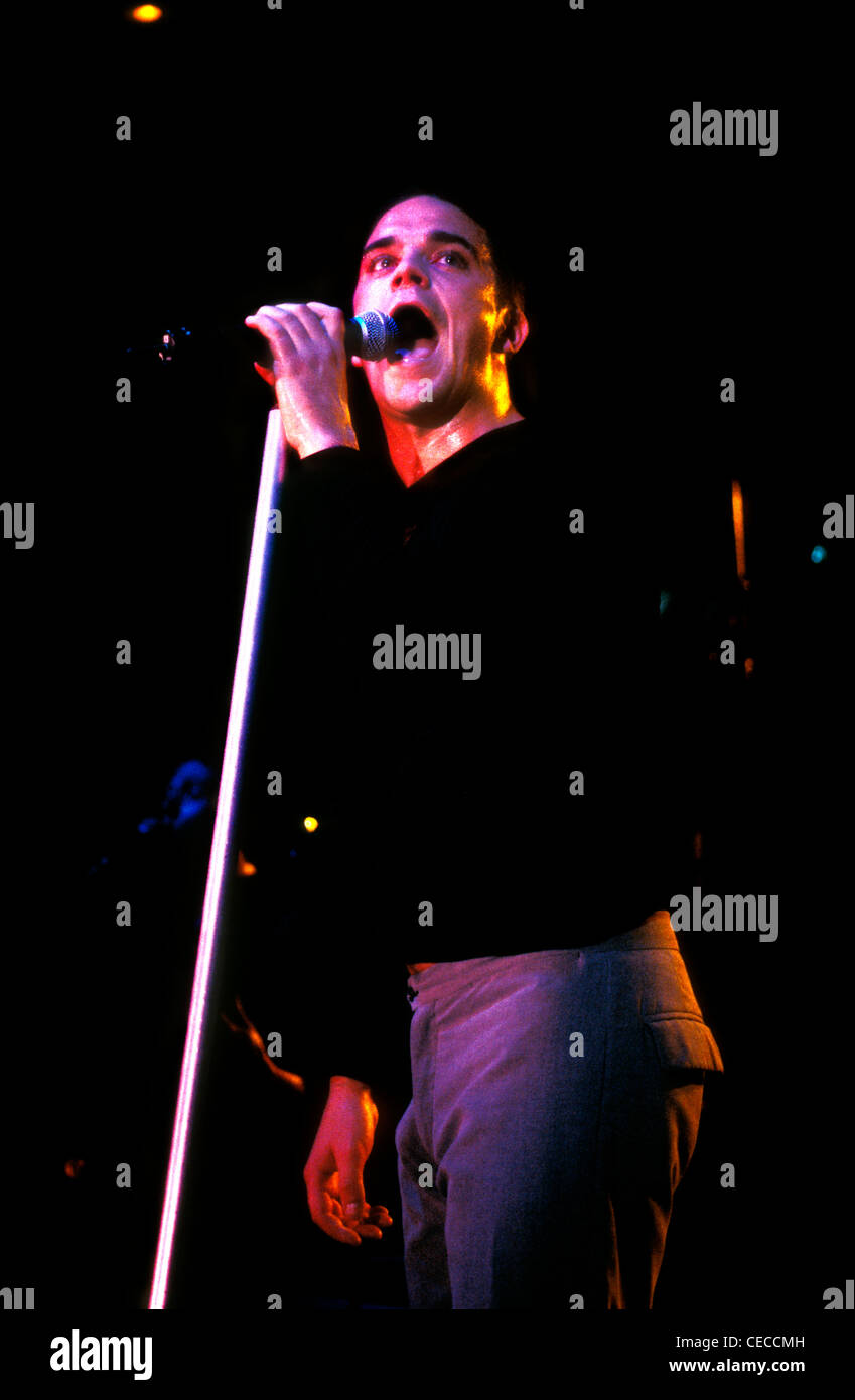 English singer and songwriter Robbie Williams Stock Photo - Alamy