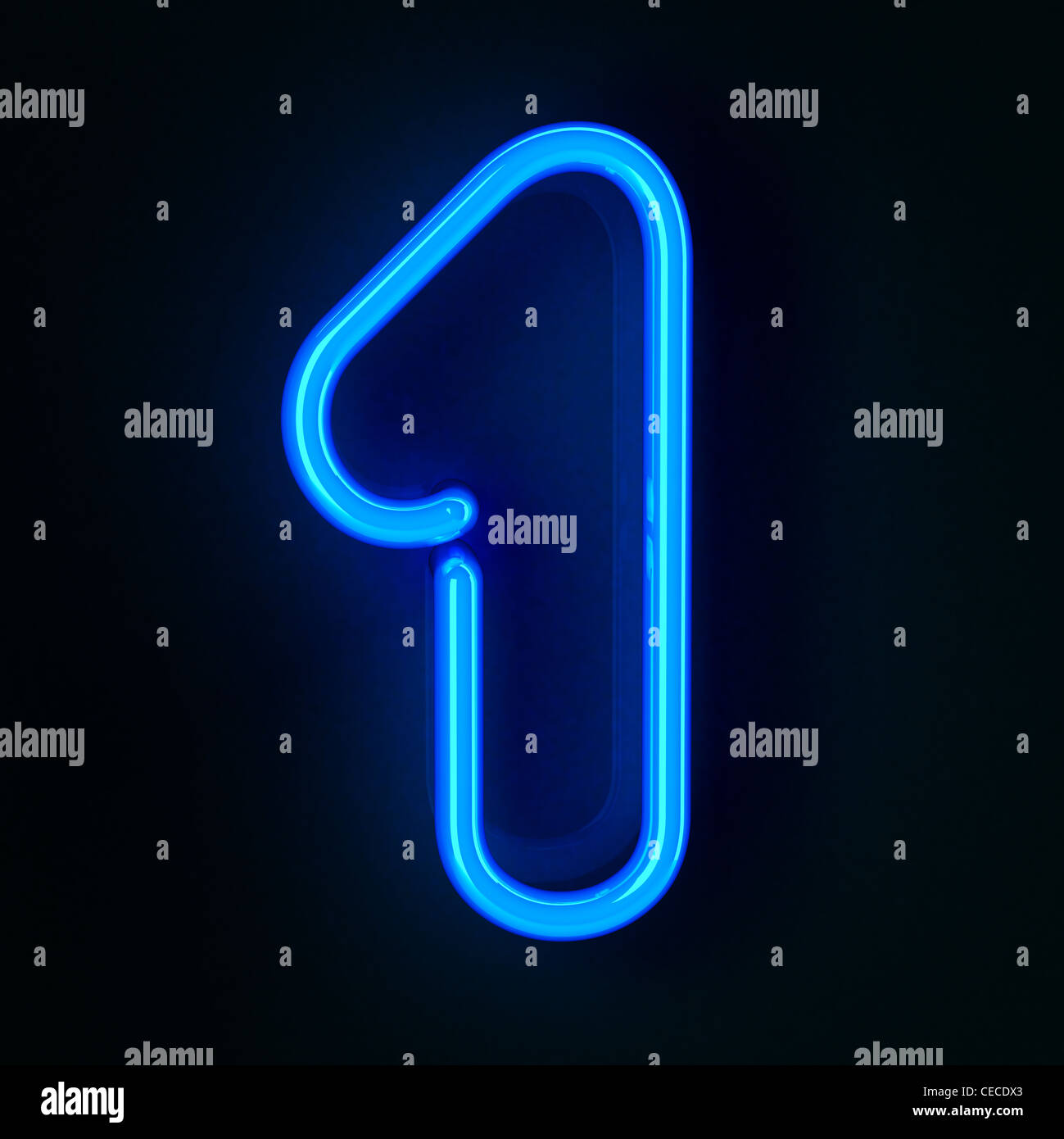 Number one sign blue hi-res stock photography and images - Alamy