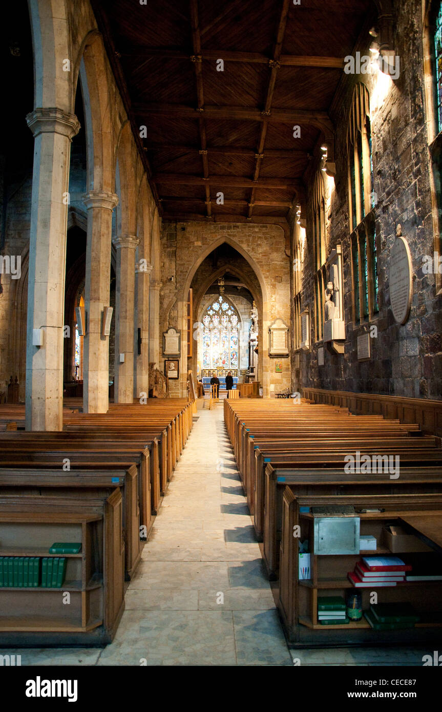 Sheffield Cathedral in Sheffield City Centre, South Yorkshire UK Stock ...