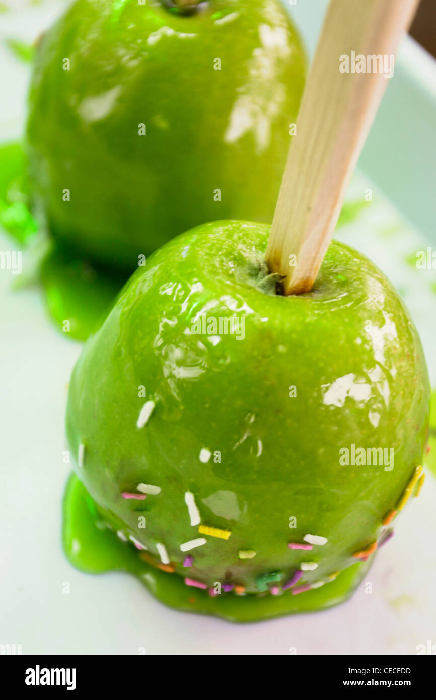 Santa Fe, New Mexico, United States. Candy apple Stock Photo - Alamy