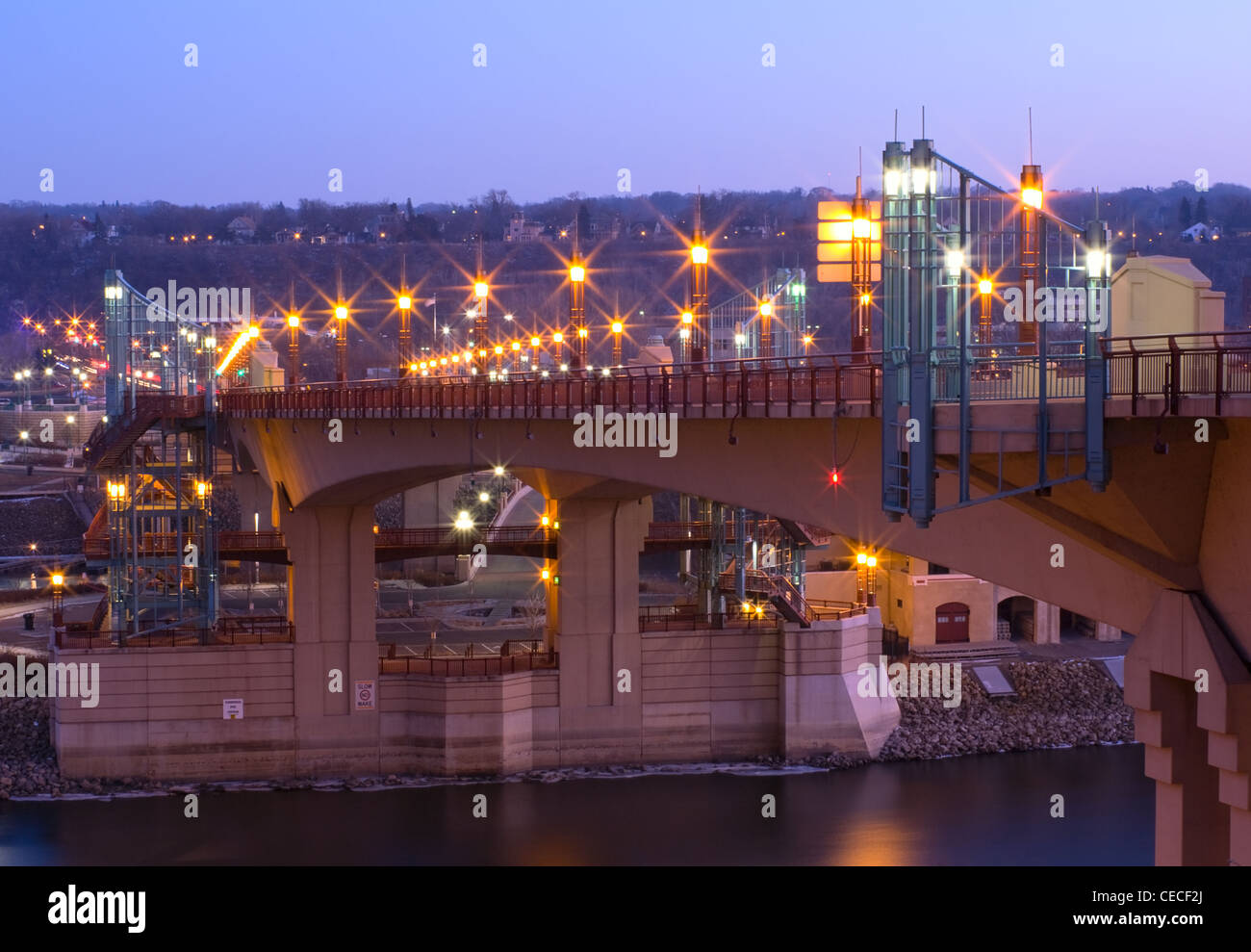 Wabasha street bridge hi-res stock photography and images - Alamy