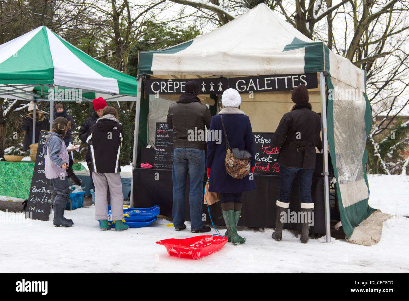 Crape Stall - City & Country Sunday Farmers Market - Alexandra Palace ...