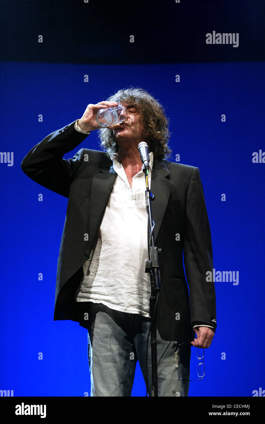 Welsh author and former drug smuggler, Howard Marks Stock Photo - Alamy