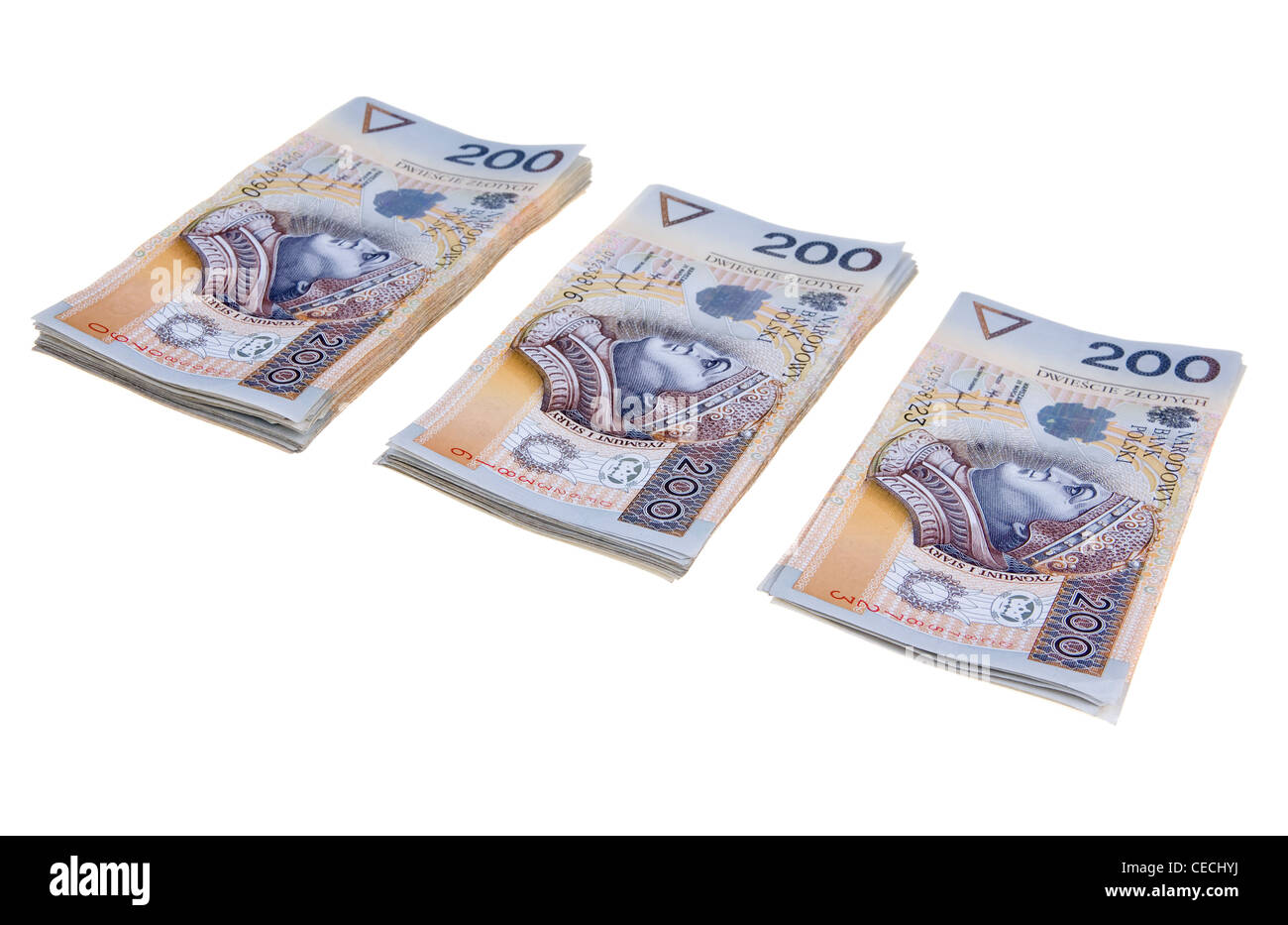 Polish zloty banknotes hi-res stock photography and images - Alamy