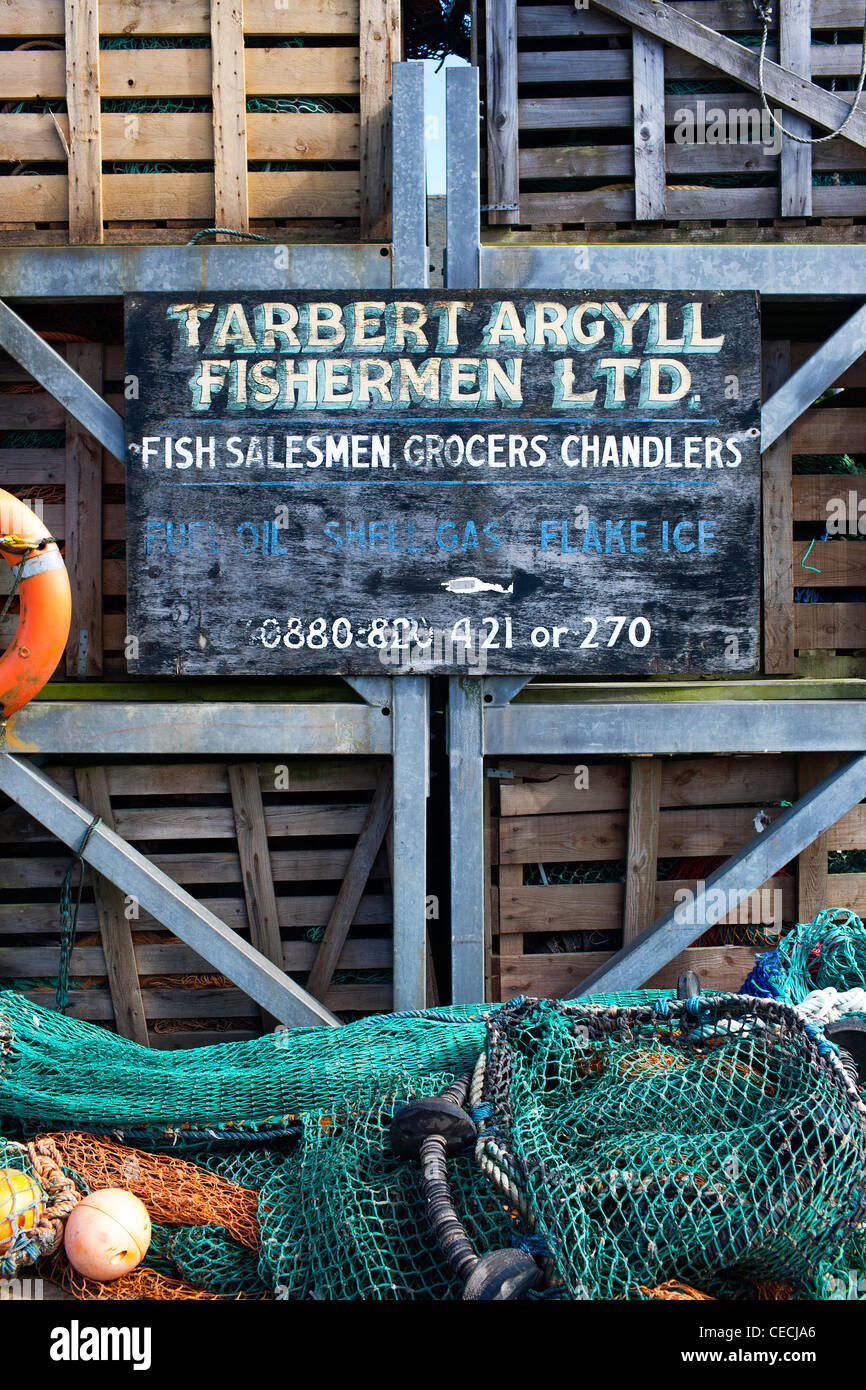 Working harbour sign hi-res stock photography and images - Alamy