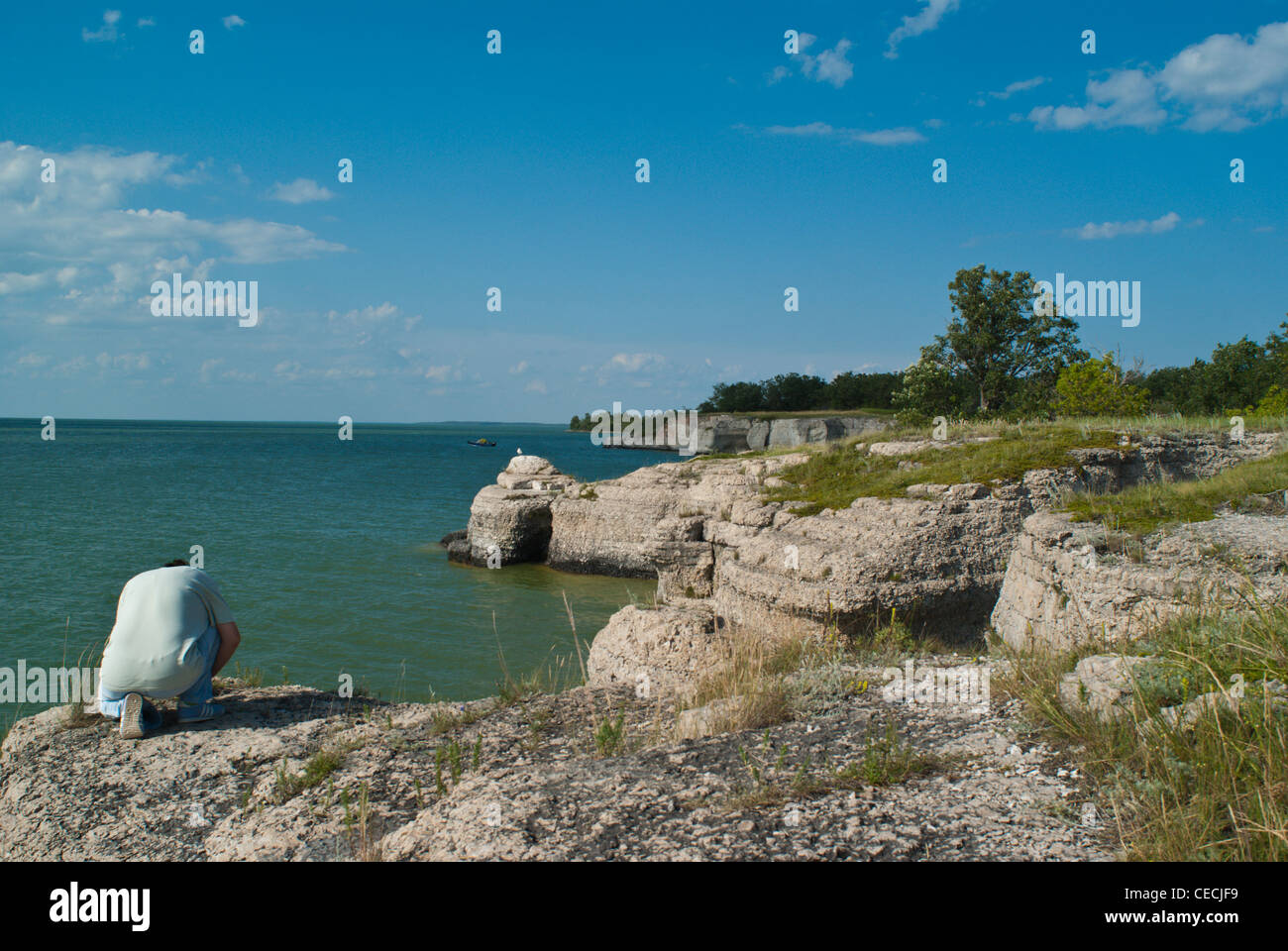 Steep Rock Manitoba Canada Stock Photo - Alamy