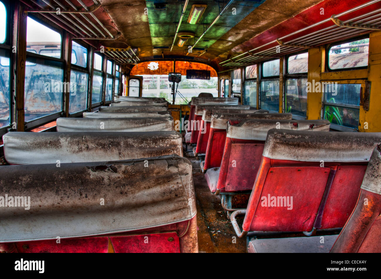 Dirty bus hi-res stock photography and images - Alamy