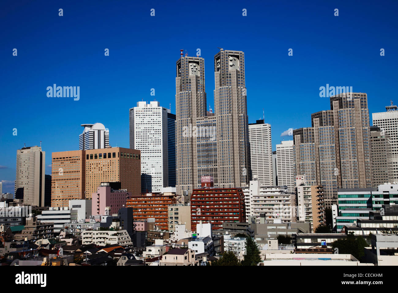 Japan,Tokyo,Shinjuku Area Skyline Stock Photo - Alamy