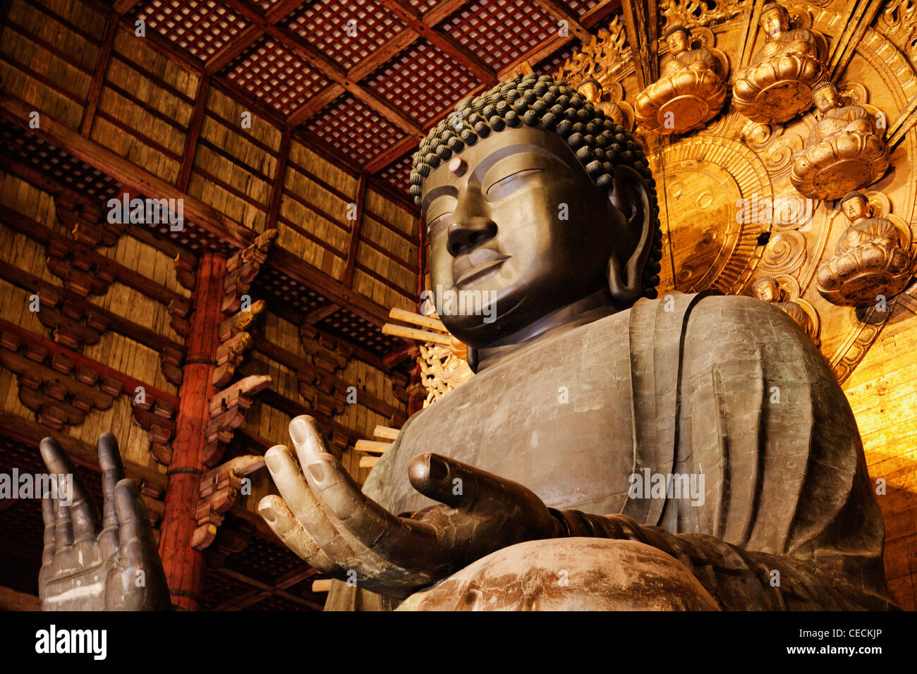 Todaiji Temple,Statue of Buddha, Nara, Japan Stock Photo - Alamy