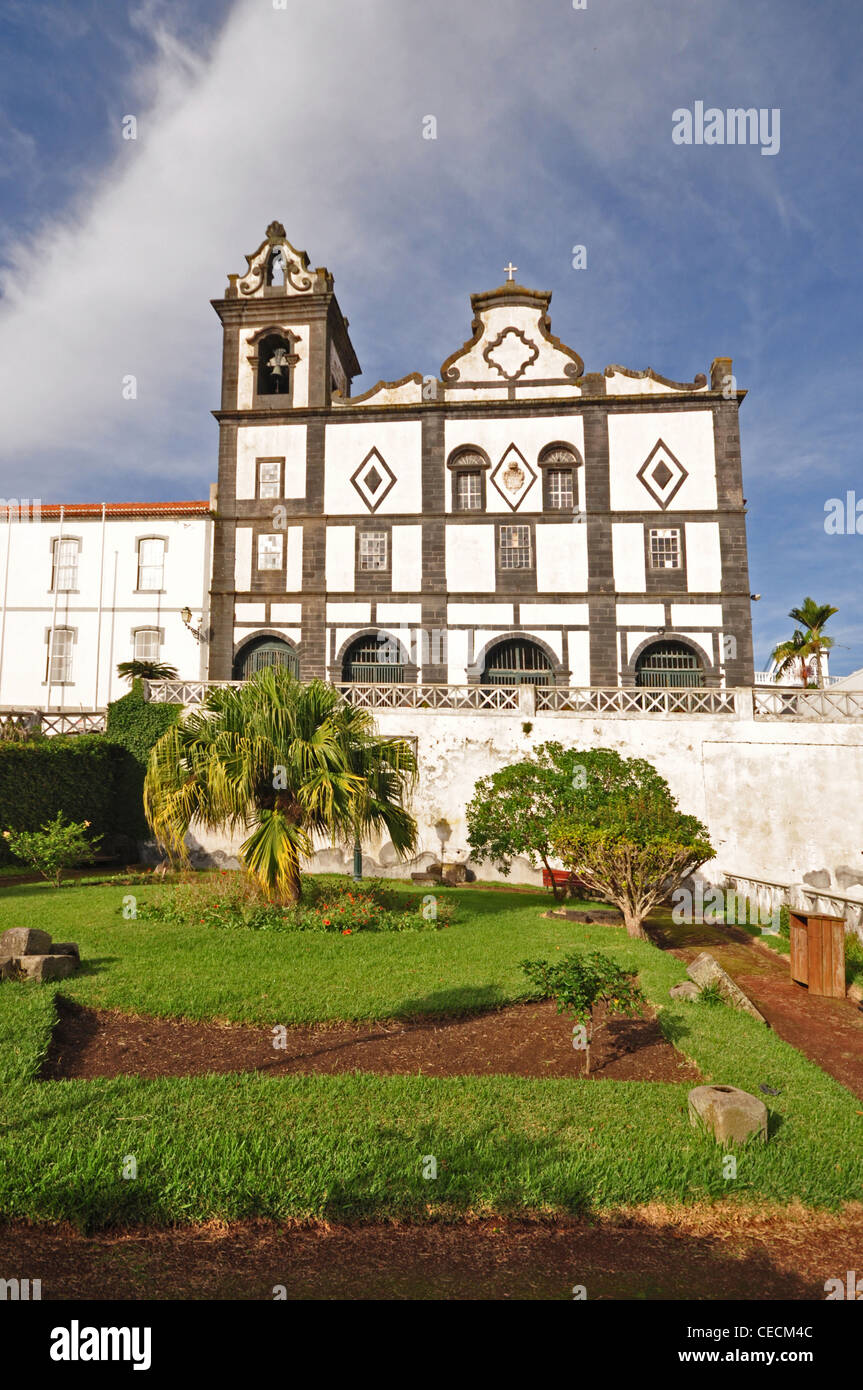 EUROPE, PORTUGAL, AZORES, Faial, Horta, Catholic Church of St Francis ...