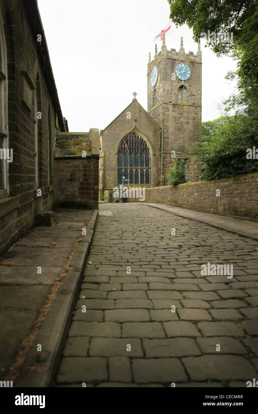 St Michael and All Angels church, Haworth, Yorkshire. Place of burial ...