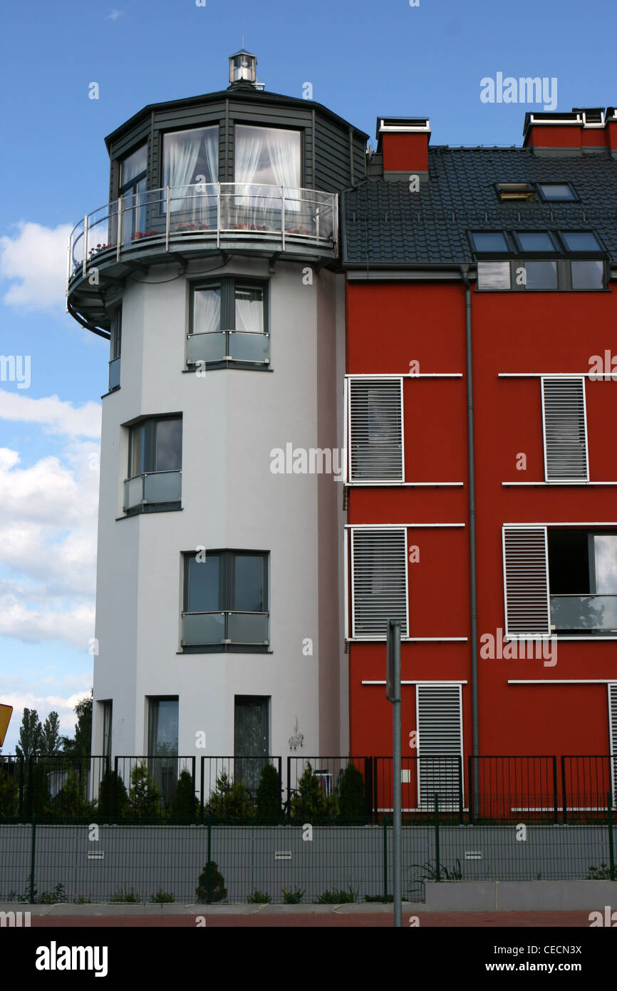 Modern executive flats in Poland Stock Photo - Alamy