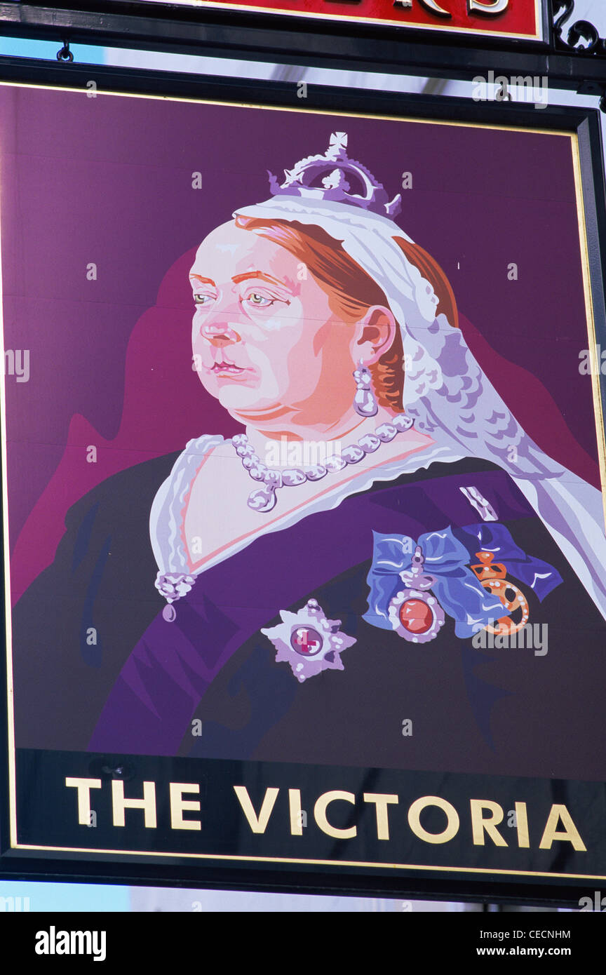 Queen victoria pub hi-res stock photography and images - Alamy