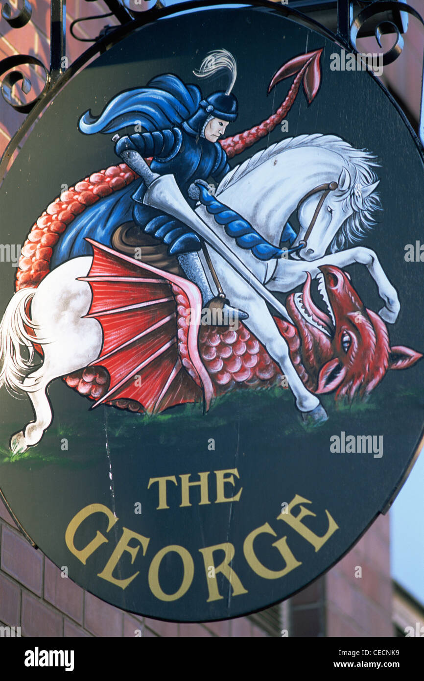 George pub sign hi-res stock photography and images - Alamy