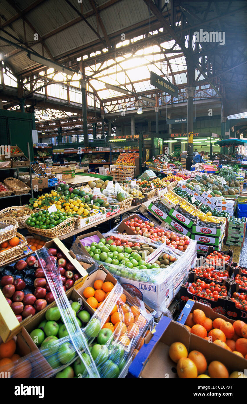 England, London, Southwark, Borough Market, Fruit Stall Stock Photo - Alamy