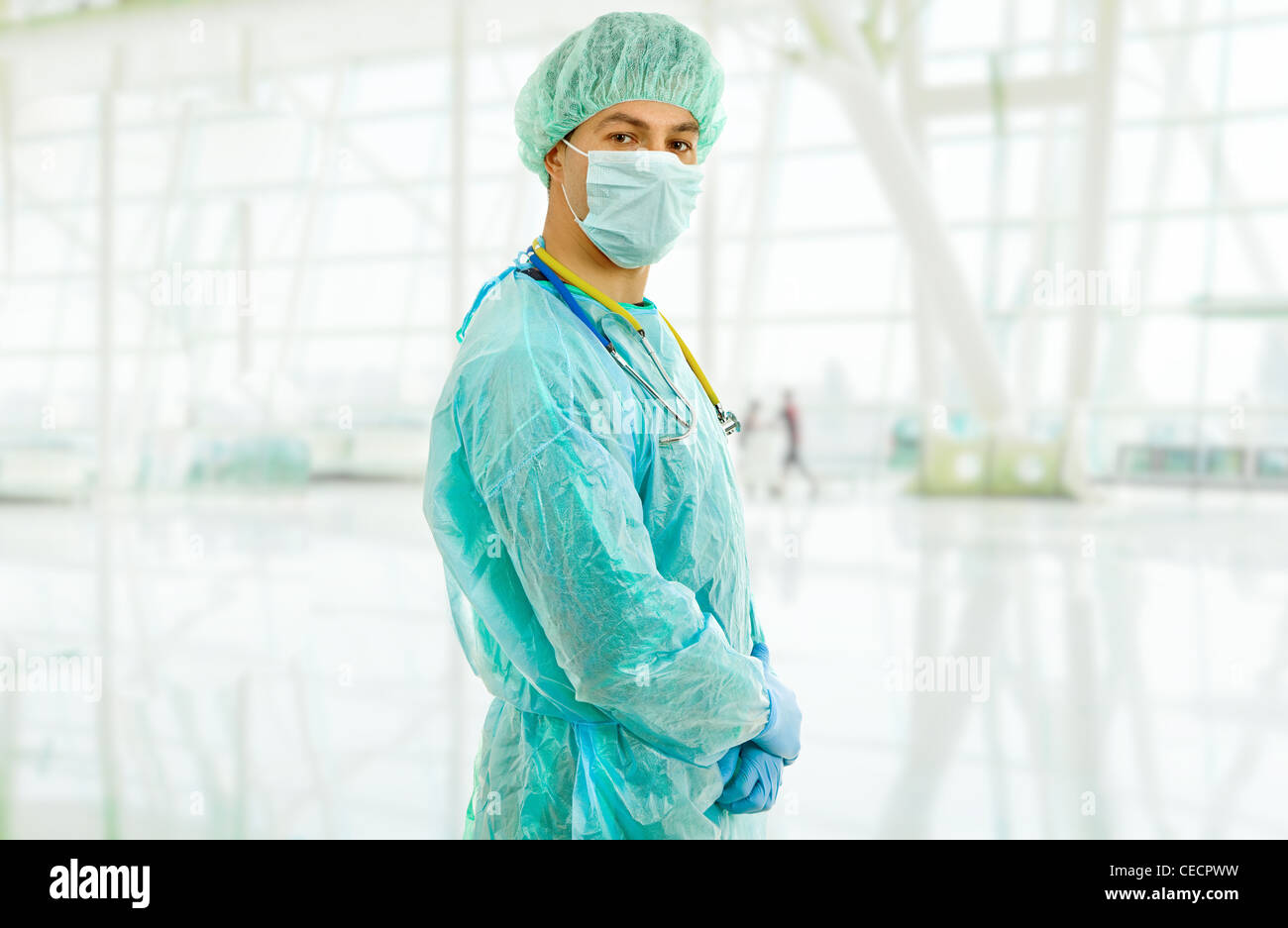 young male doctor at the hospital Stock Photo - Alamy
