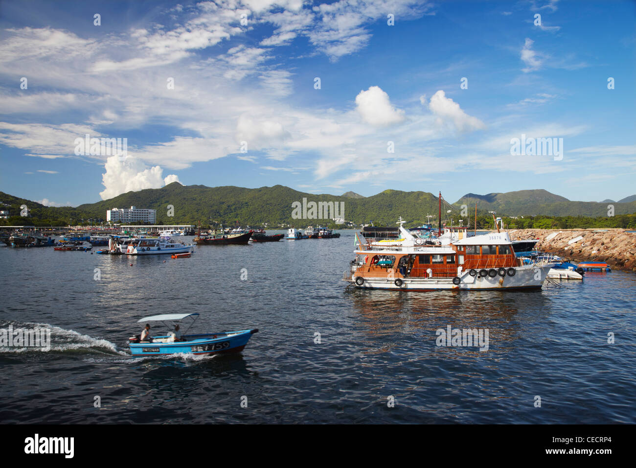 Sai Kung harbour, New Territories, Hong Kong, China Stock Photo - Alamy