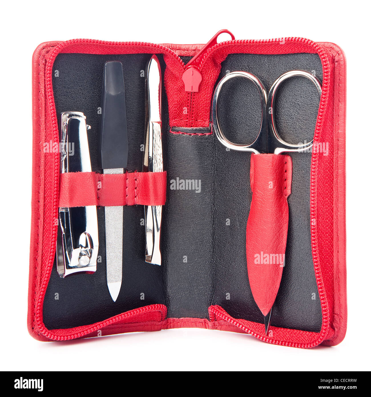 Nail care in salon Cut Out Stock Images & Pictures - Alamy