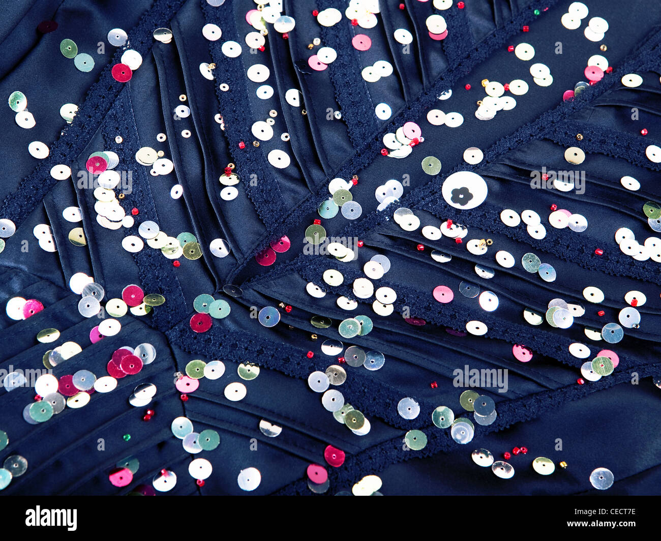 Colorful abstract background - detail of decorated party clothes Stock ...