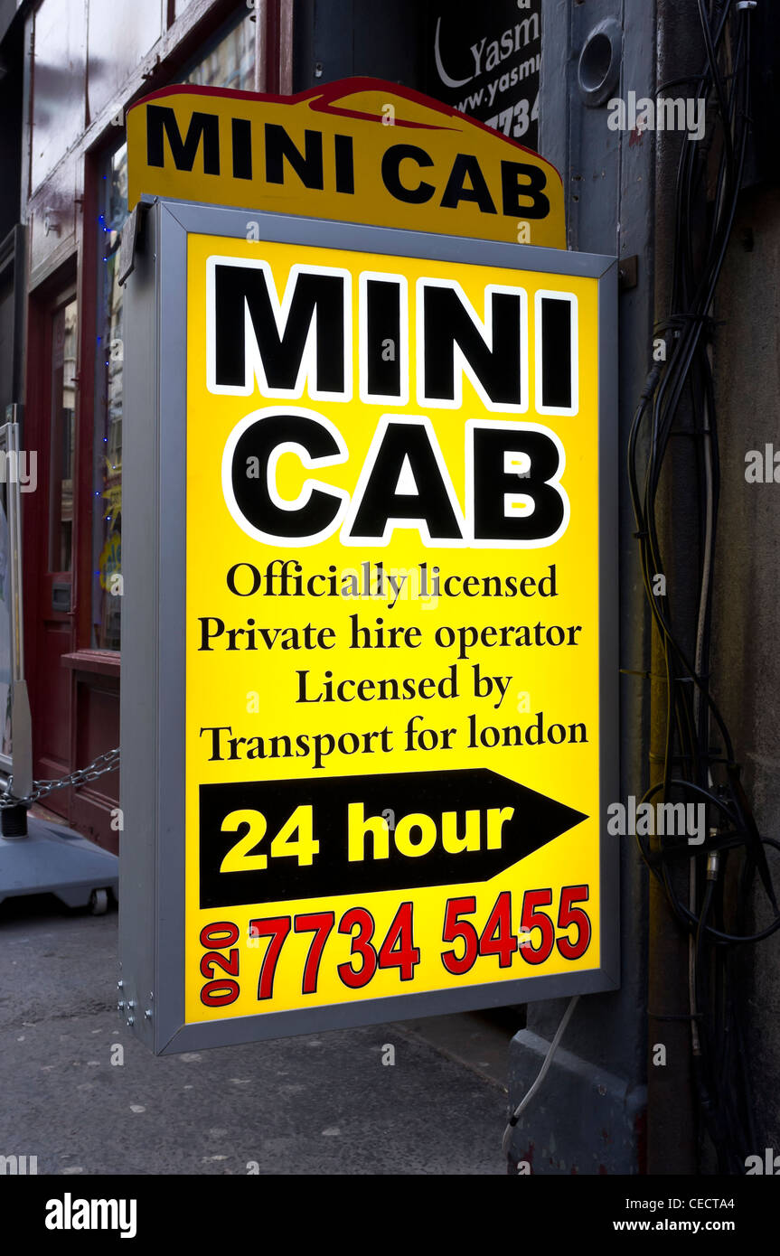 Licensed cab hi-res stock photography and images - Alamy