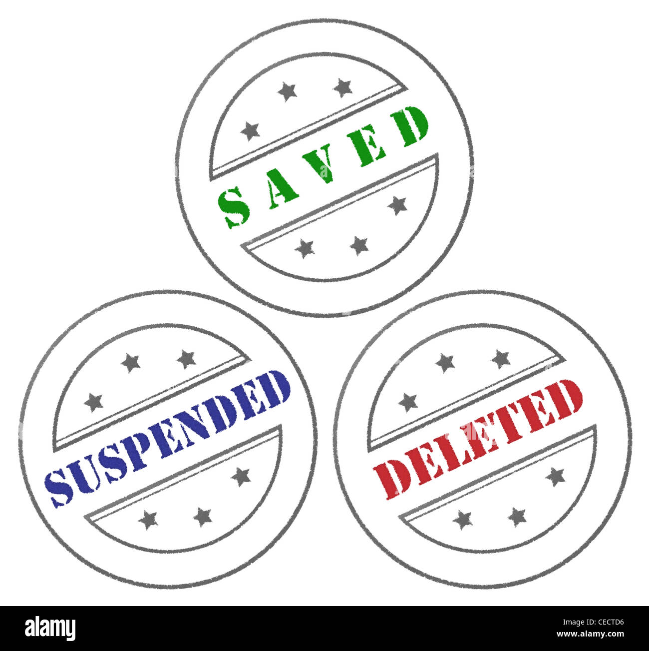 Blue stamp hi-res stock photography and images - Alamy