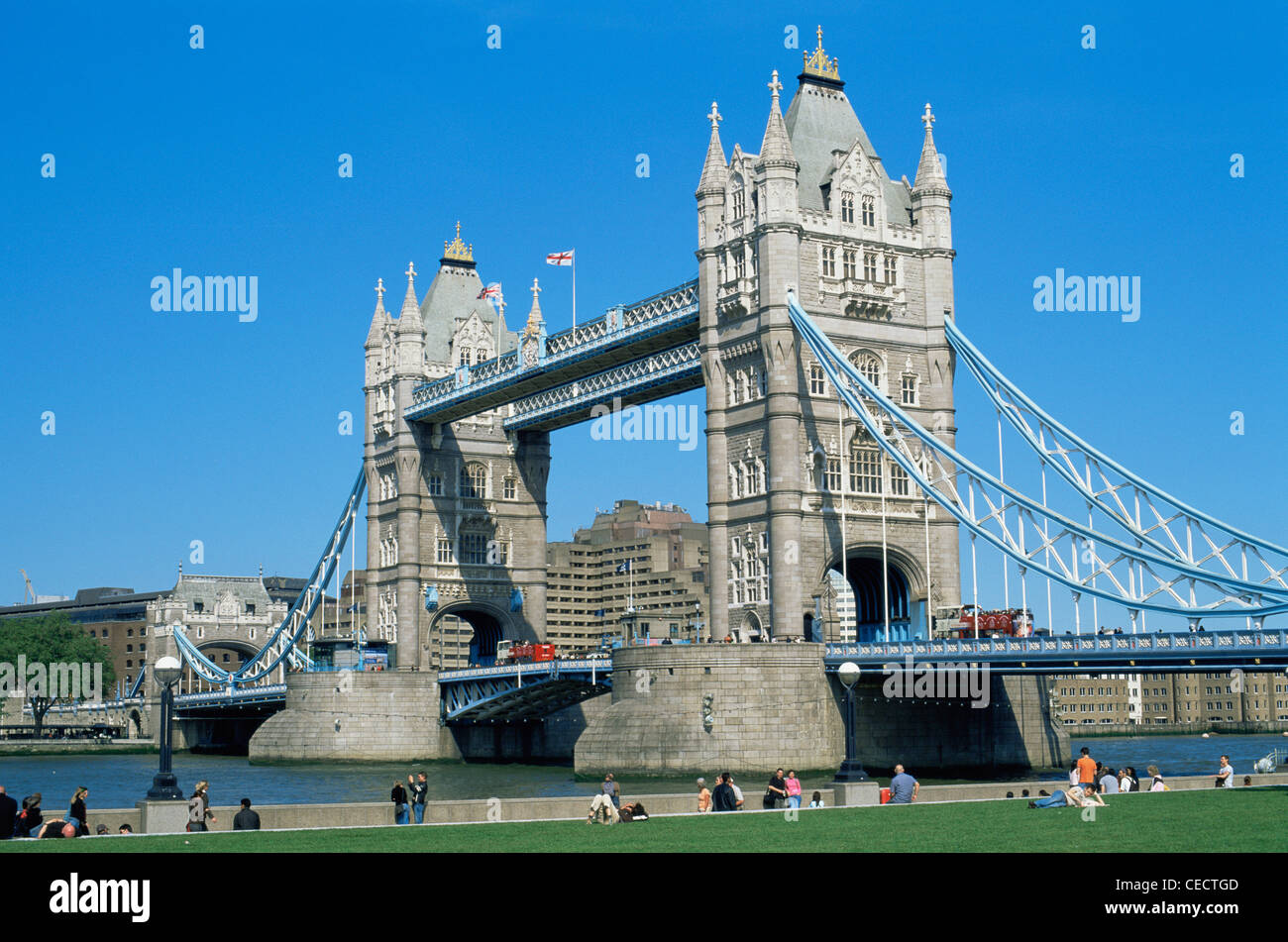 United Kingdom, Great Britain, England, London, Tower Bridge Stock ...