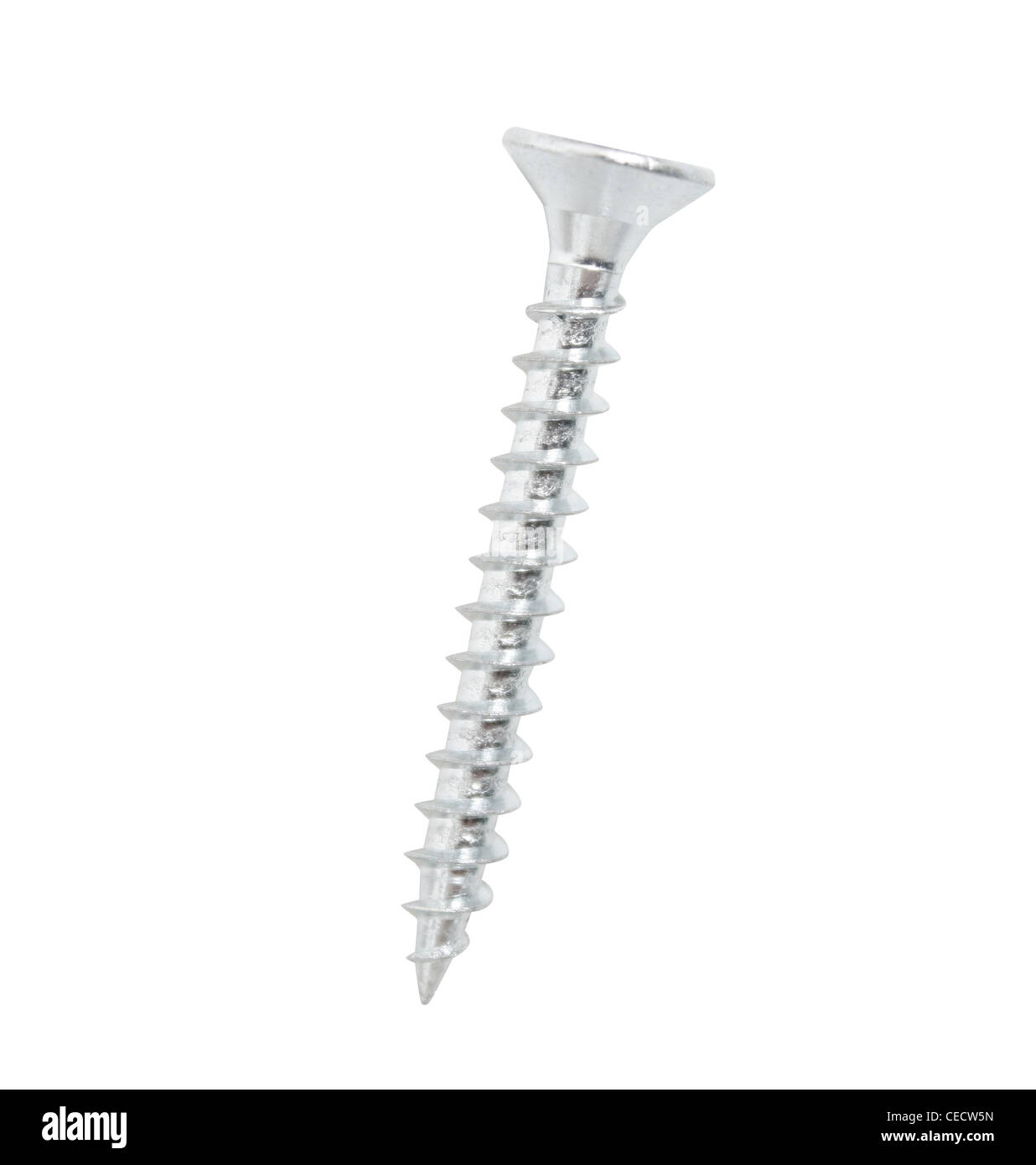 Screws isolated on white Stock Photo - Alamy