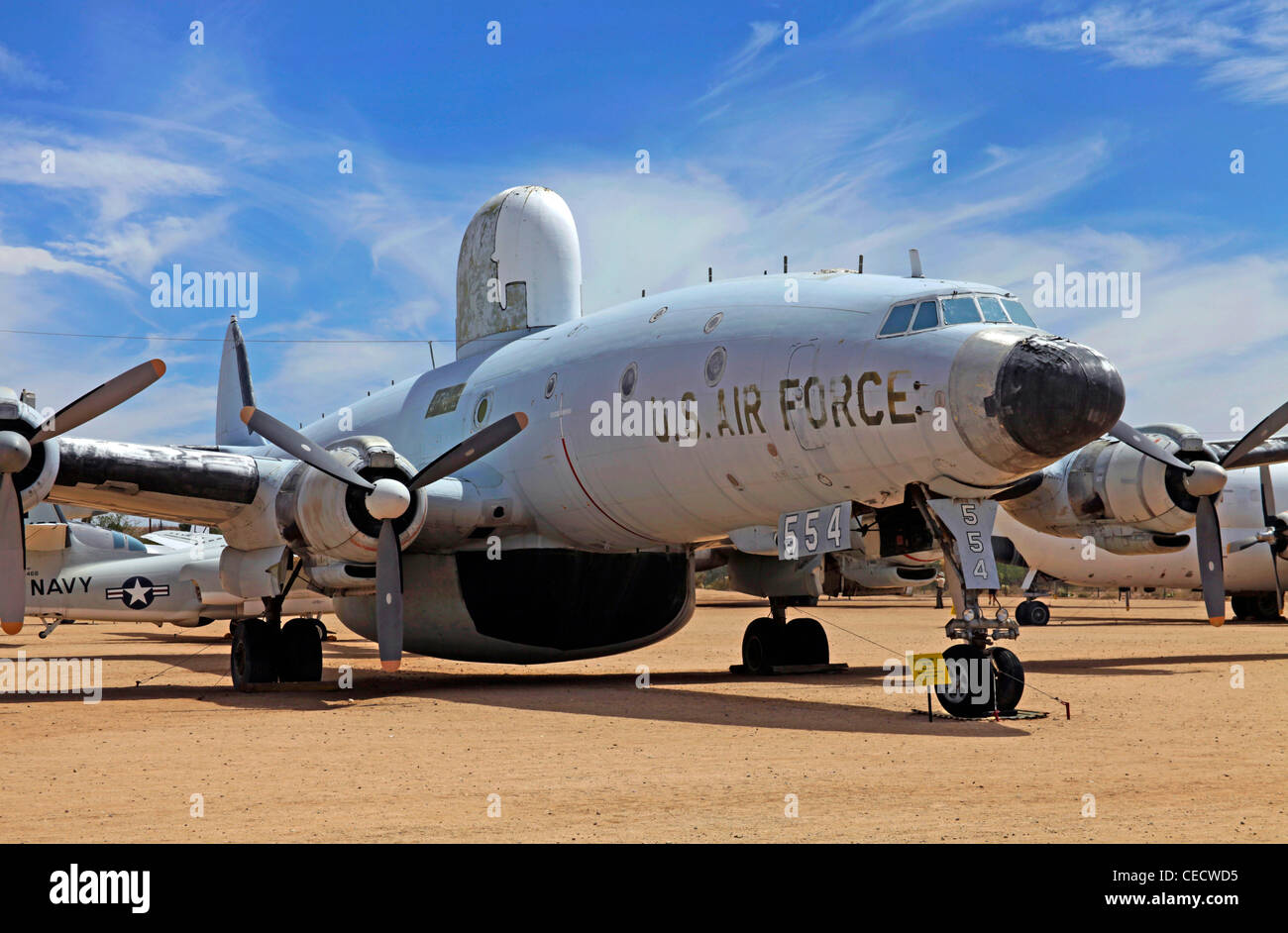 The Lockheed EC-121 Warning Star of US Air Force Stock Photo - Alamy