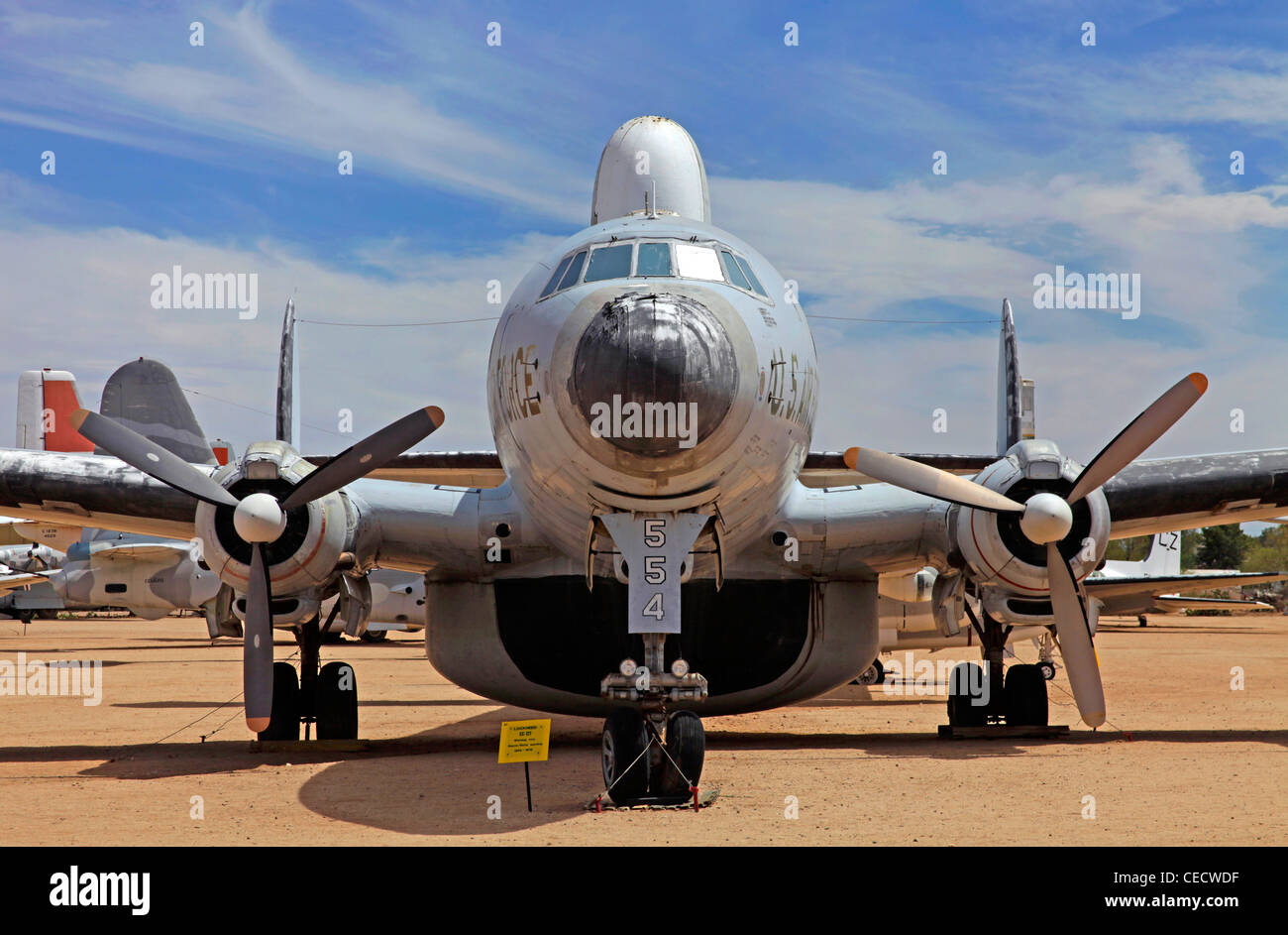 The Lockheed EC-121 Warning Star of US Air Force Stock Photo - Alamy